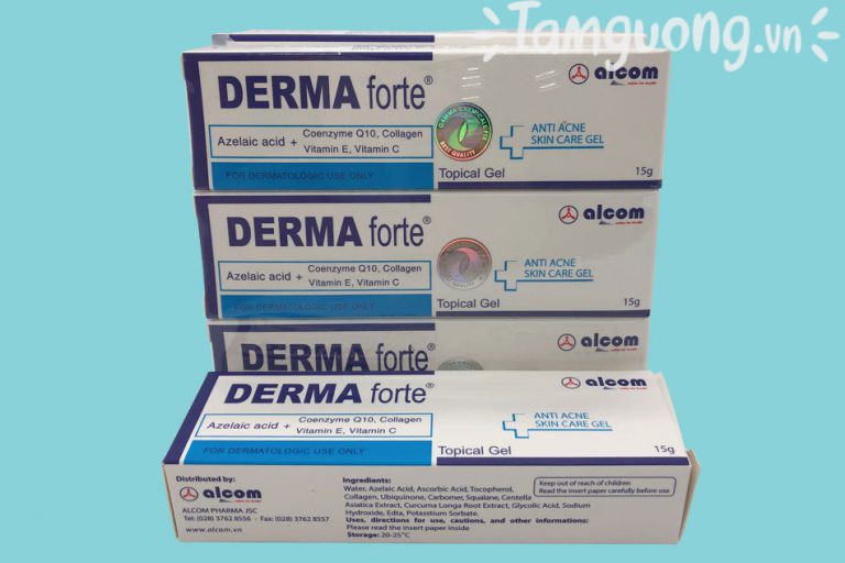 [Review] Kem trị mụn Derma Forte 15g trị mụn thâm có tốt không?