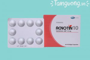 Thuốc trị mụn trứng cá Acnotin 10g, 20g có tốt không? uống trong bao lâu?