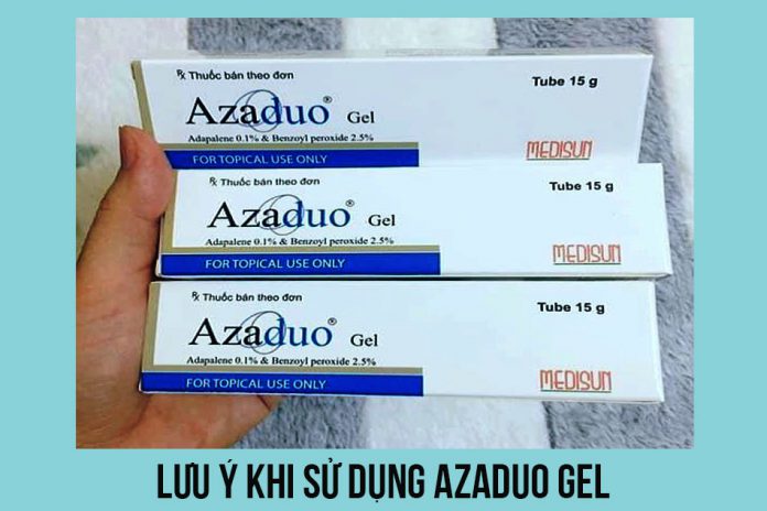 Azaduo Gel 15g trị mụn: Review thành phần, tác dụng, giá bao nhiêu?