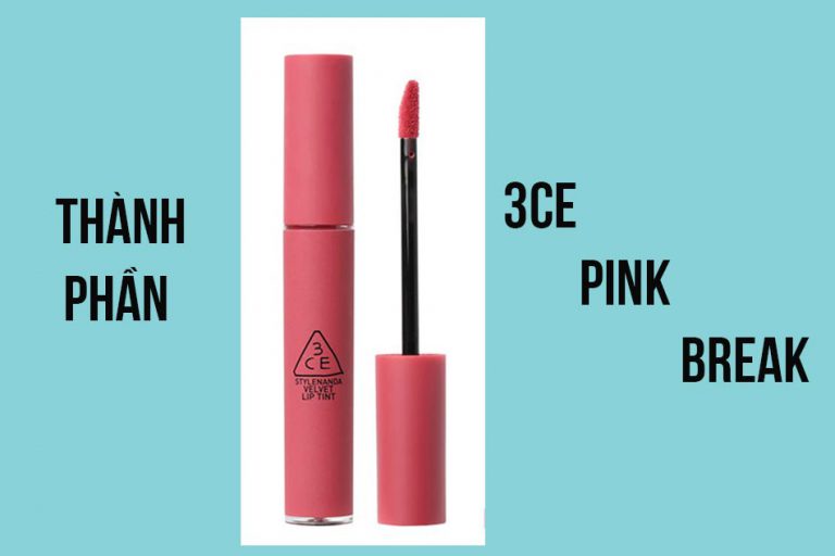 [Review] Son 3CE Velvet Lip Tint Pink Break giá bao nhiêu? Mua ở đâu?