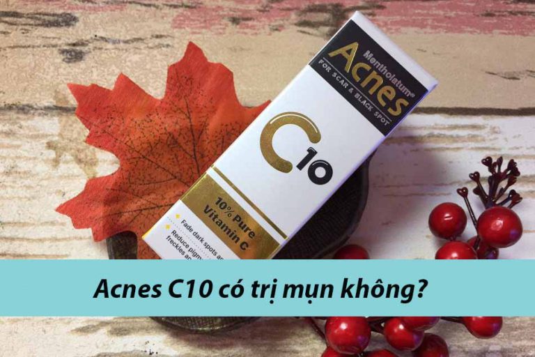 Serum mờ sẹo, vết thâm Acnes C10 15ml có tốt không? Review, Giá bán